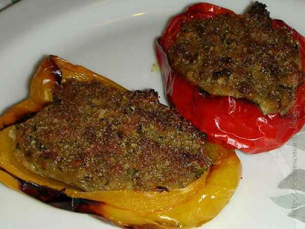Ricetta peperoni grigliati con acciughe semplice e veloce