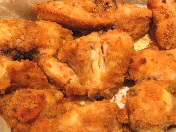 Pollo impanato in friggitrice ad aria: croccante, leggero e pronto in ...