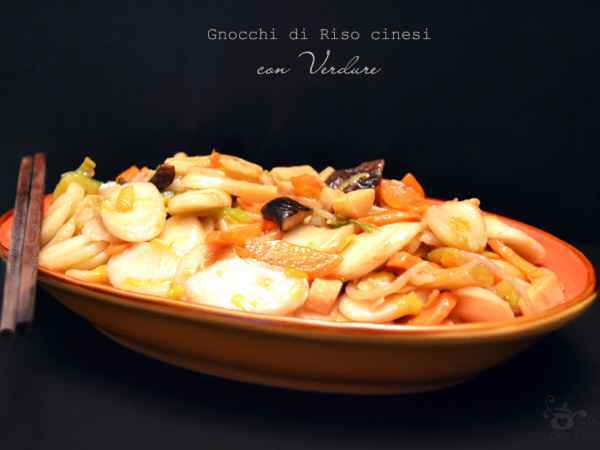 Ricetta spaghettini cinesi con verdure e gamberi