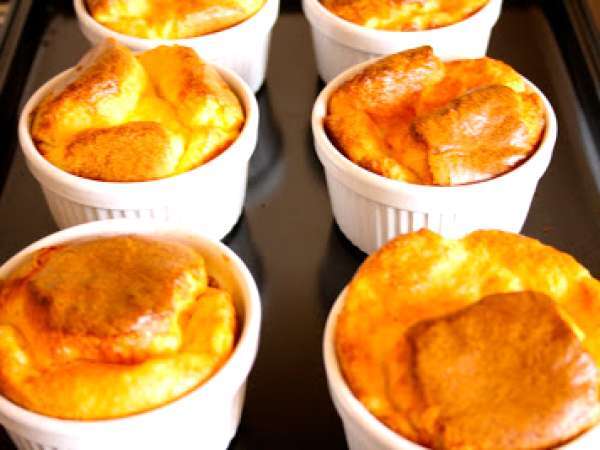 Ricetta mini soufflé vegetariani