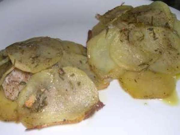 Ricetta filetti di ricciola con panatura e patate