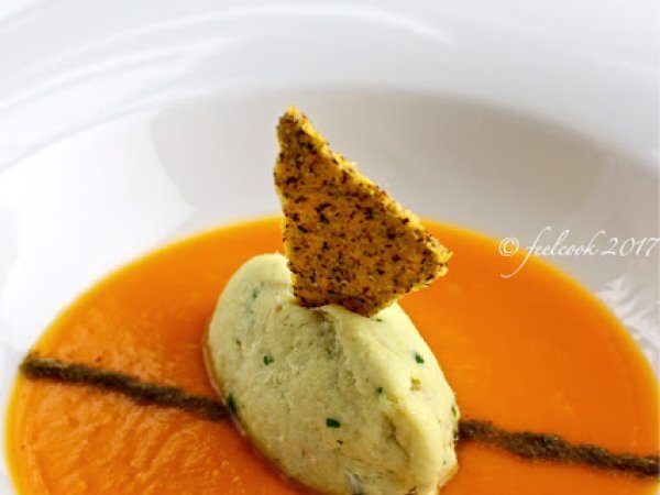 Ricetta: baccalà mantecato e spuma di patate dolci