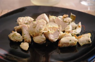 Bocconcini di pesce spada e pesce castagna con zafferano e macis ...