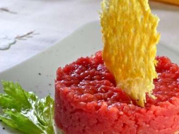 Ricetta carne cruda di fassone battuta al coltello