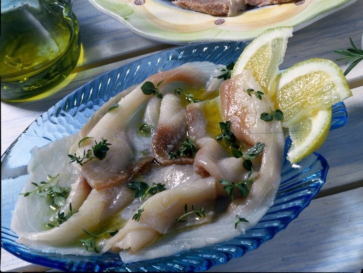 Carpaccio di pesce spada alle erbe