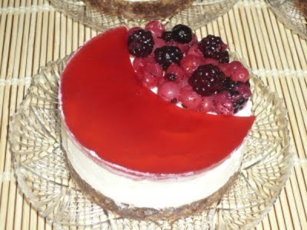 Chees cake ai frutti di bosco - monoporzione