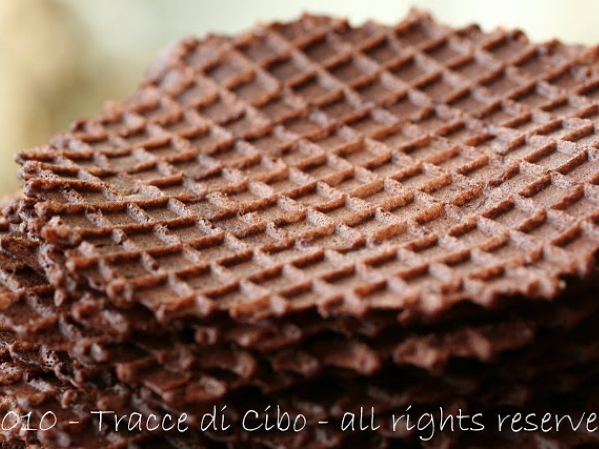 Ricetta cialde croccanti al cacao