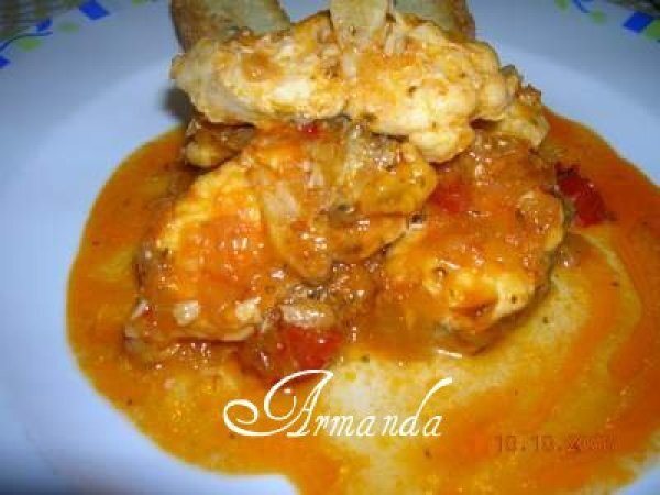 Coda di rospo in umido - Ricetta Petitchef