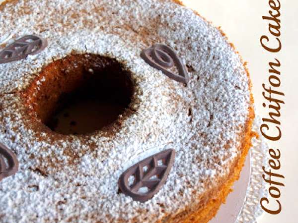 Coffee chiffon cake - Ricetta Petitchef