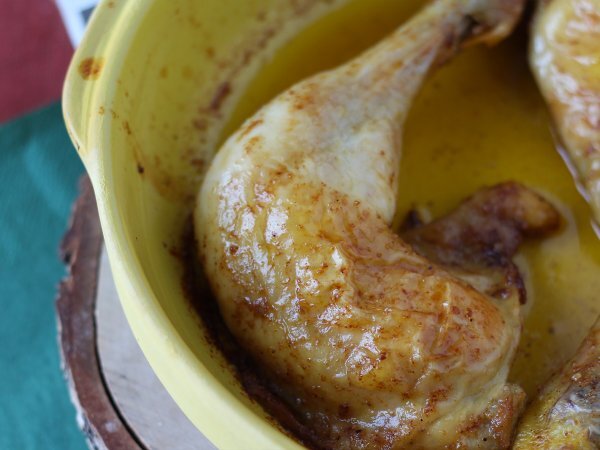 Ricetta facile: cosce di pollo al forno con tempi giusti