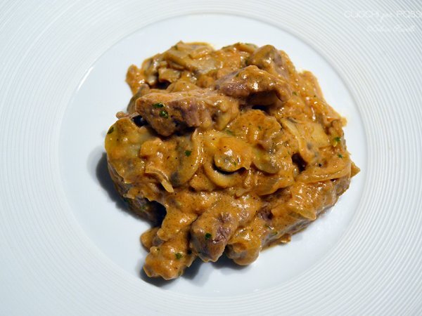 Ricetta del filetto alla stroganoff