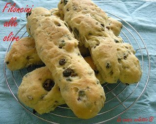 Ricetta filoncini alle olive