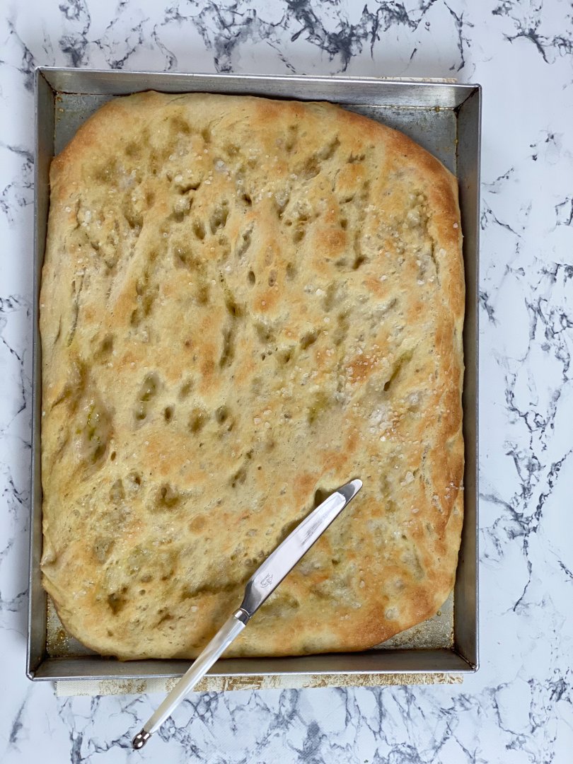 Fugassa - focaccia genovese - Ricetta Petitchef