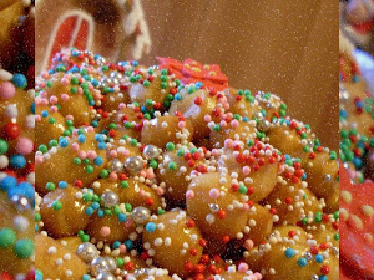 La ricetta degli struffoli di salvatore de riso