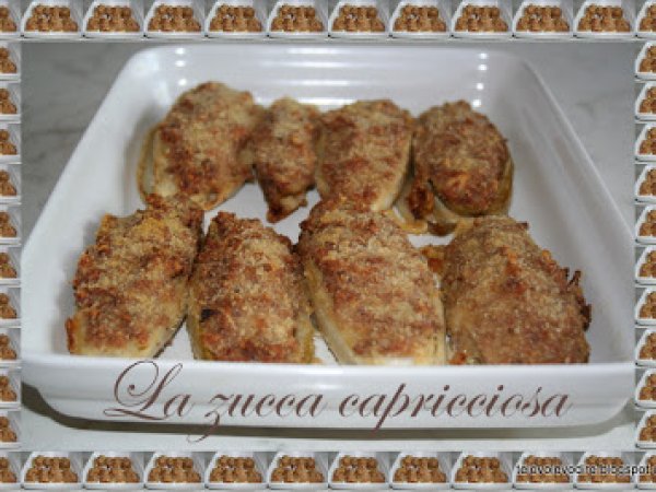 Indivia ripiena con ricetta deliziosa
