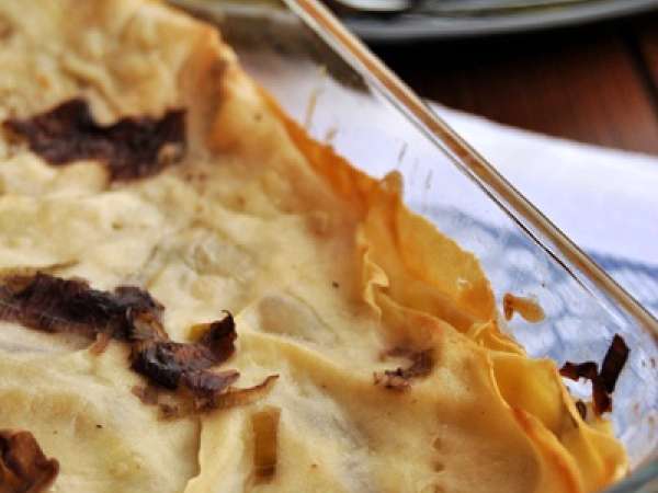 Lasagna ai porri con taleggio - Ricetta Petitchef