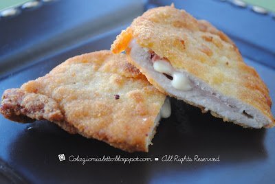 Ricetta lubianska - carne impanata farcita ex jugoslavia