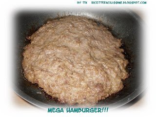 Mega hamburger ! - Ricetta Petitchef