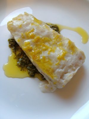 Ricetta merluzzo al limone con salsa verde