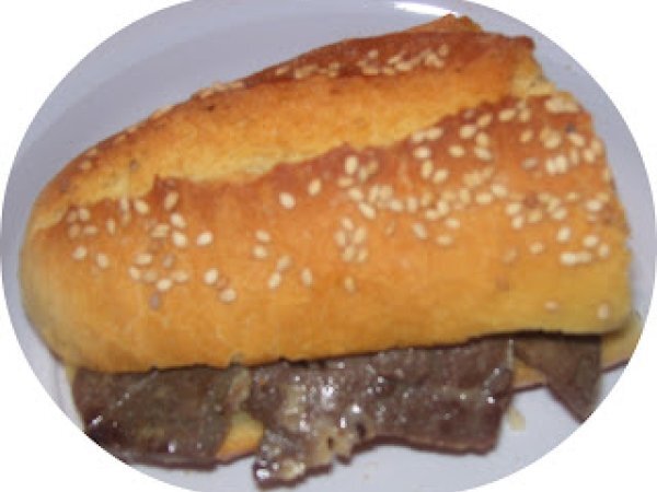 Pane con la milza (pani ca meusa)