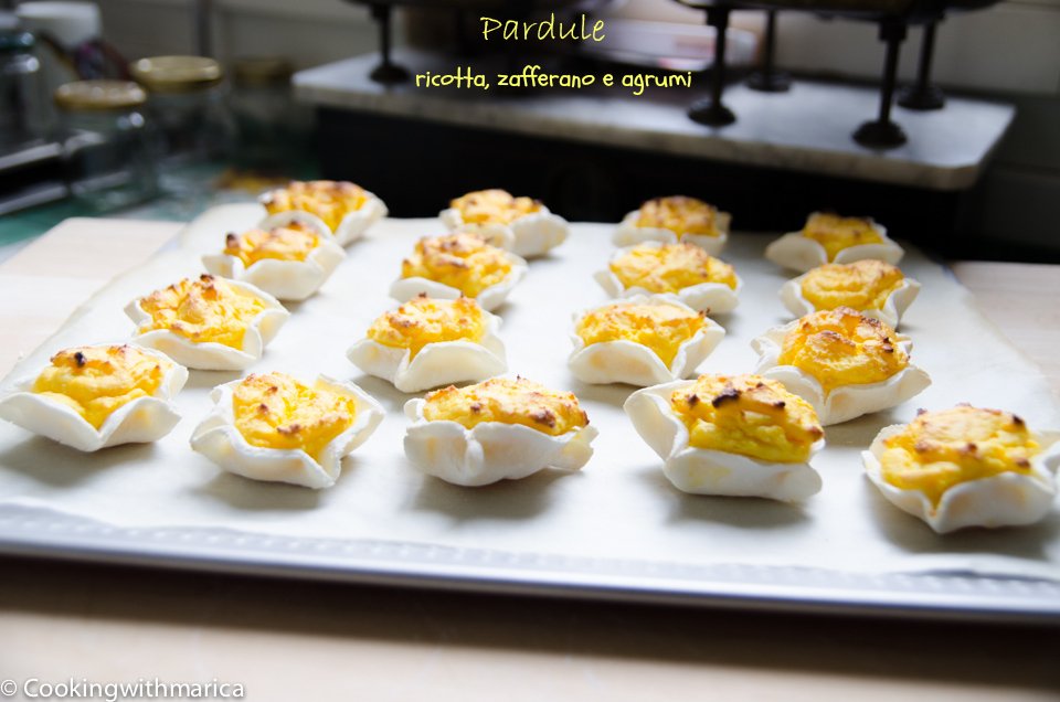 Pardule di ricotta, un dolce caratteristico della sardegna