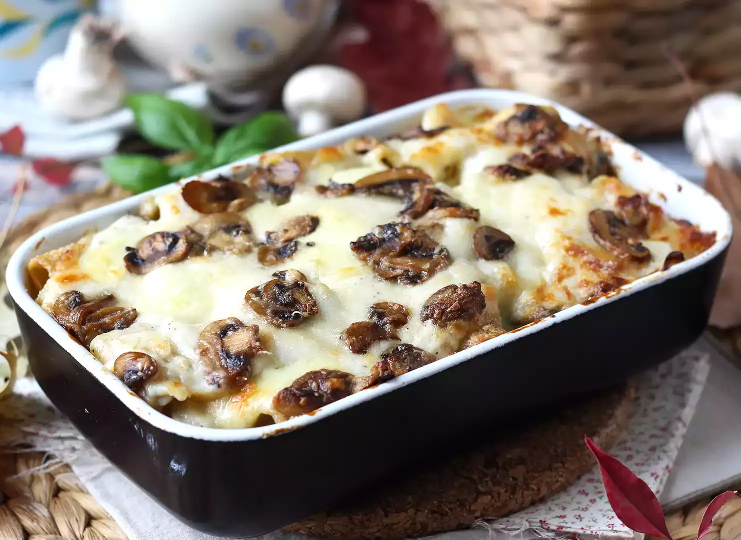 Pasta al forno ai funghi: la ricetta cremosa e filante perfetta per l ...