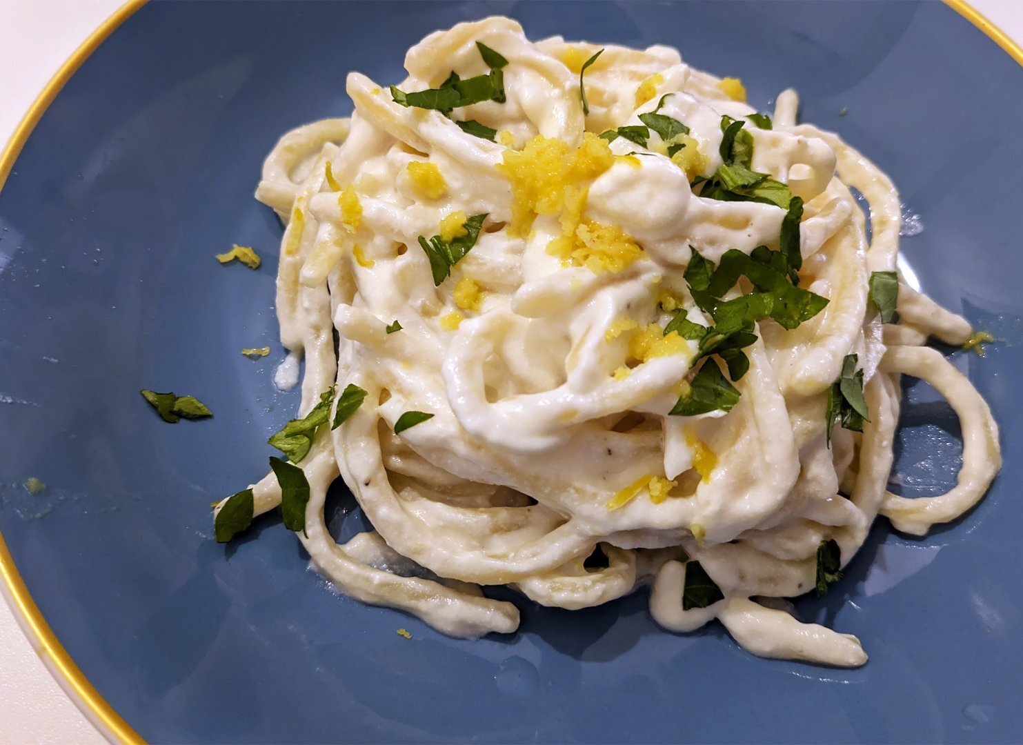 Ricetta pasta ricotta e limone, primo piatto delicato