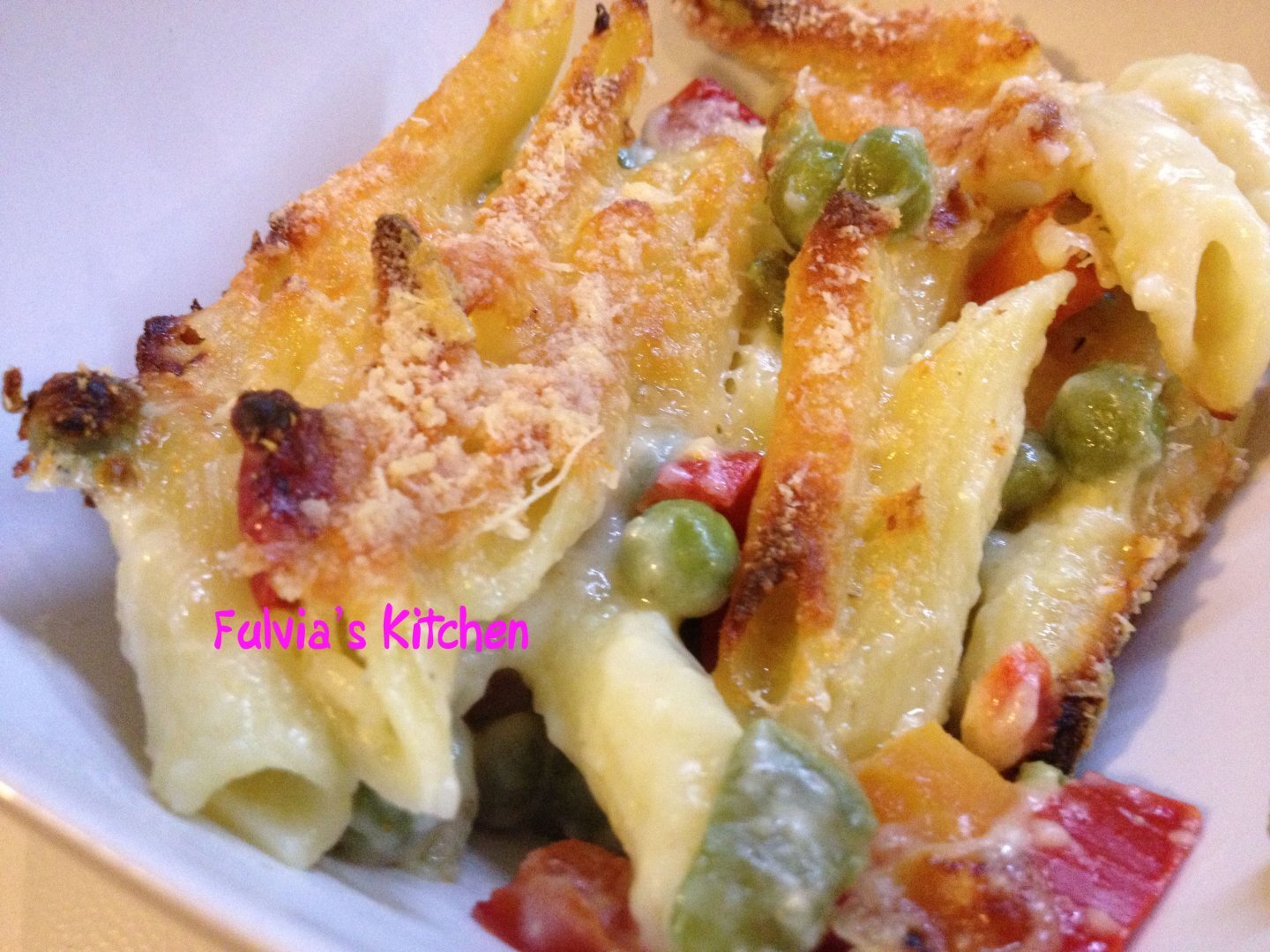 Ricetta penne gratinate al ragù di verdure semplice
