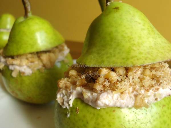 Ricetta pera con robiola e noci, semplice e gustosa