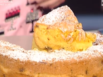 Ricetta della pinolata con crema pasticcera