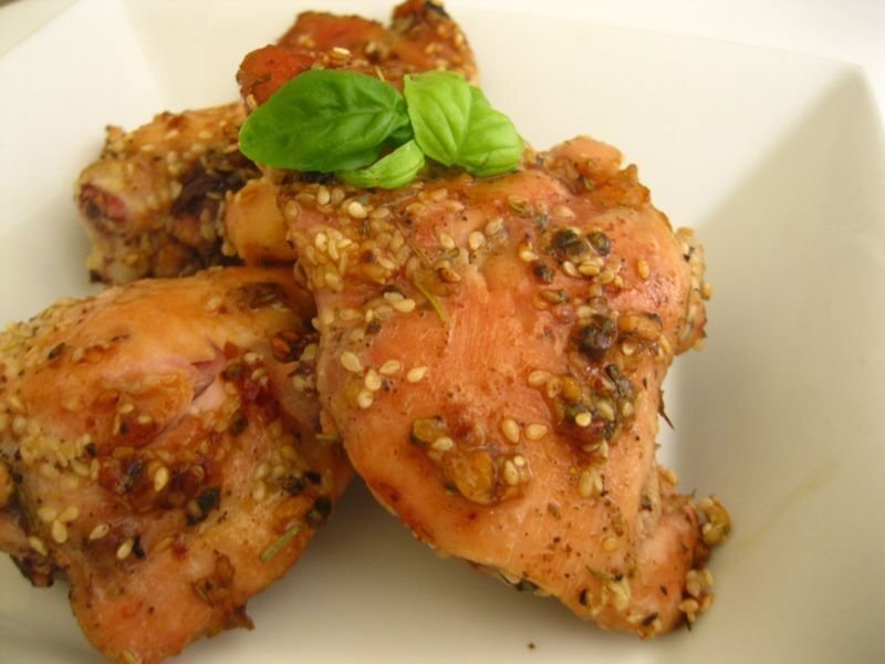 Pollo aromatico al pepe verde e rosa - Ricetta Petitchef