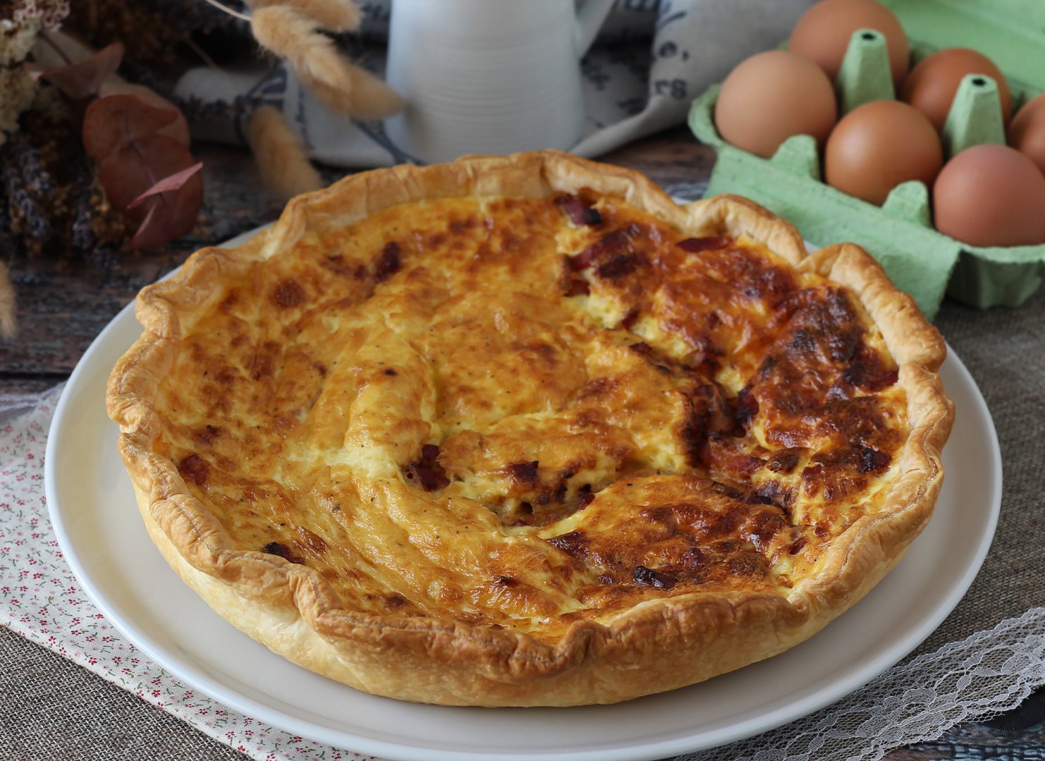 Quiche lorraine: la ricetta francese spiegata passo passo