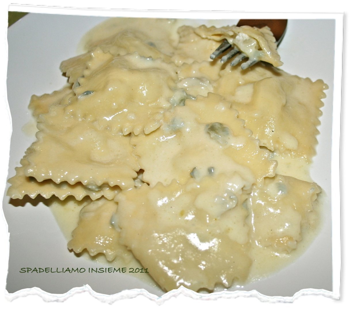 Ricetta ravioli ripieni di pere e gorgonzola semplice