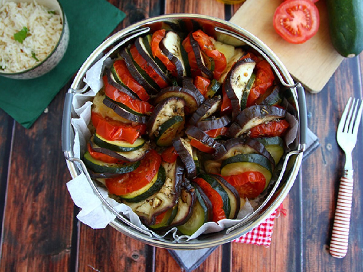 Ricetta cookeo: tian di verdure alla provenzale