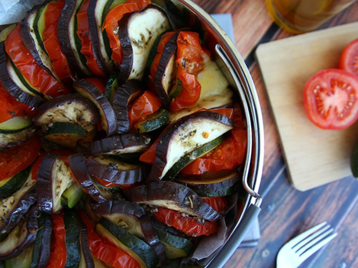 Ricetta cookeo: tian di verdure alla provenzale