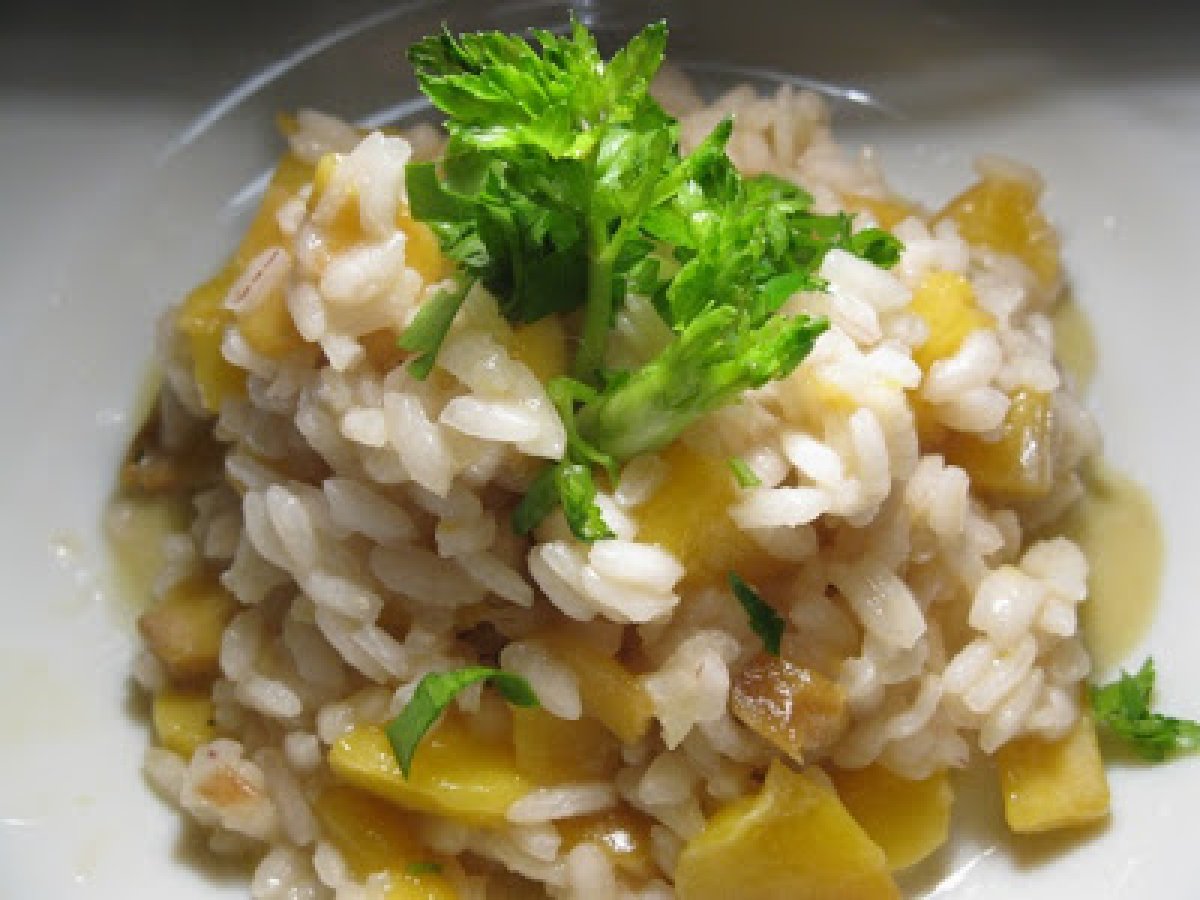 Ricetta risotto al mango