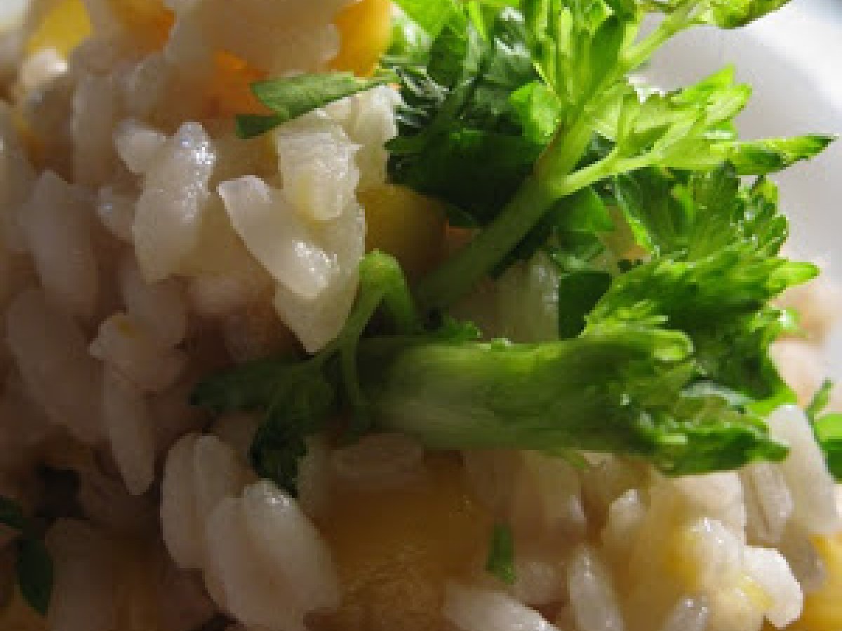 Ricetta risotto al mango