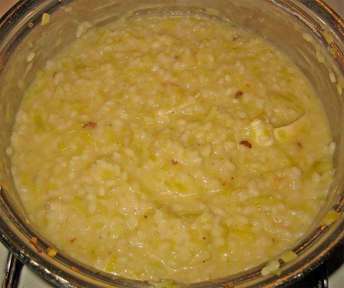 Ricetta risotto al porro