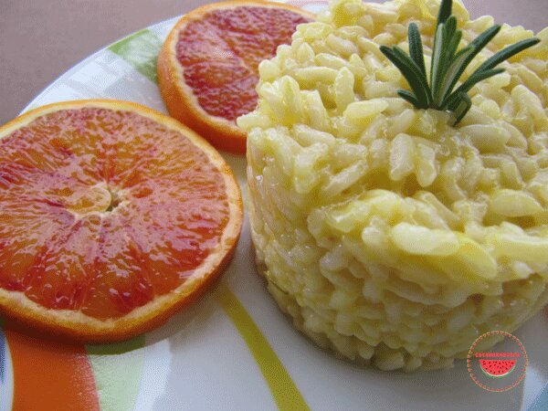 Risotto all'arancia e rosmarino - Ricetta Petitchef