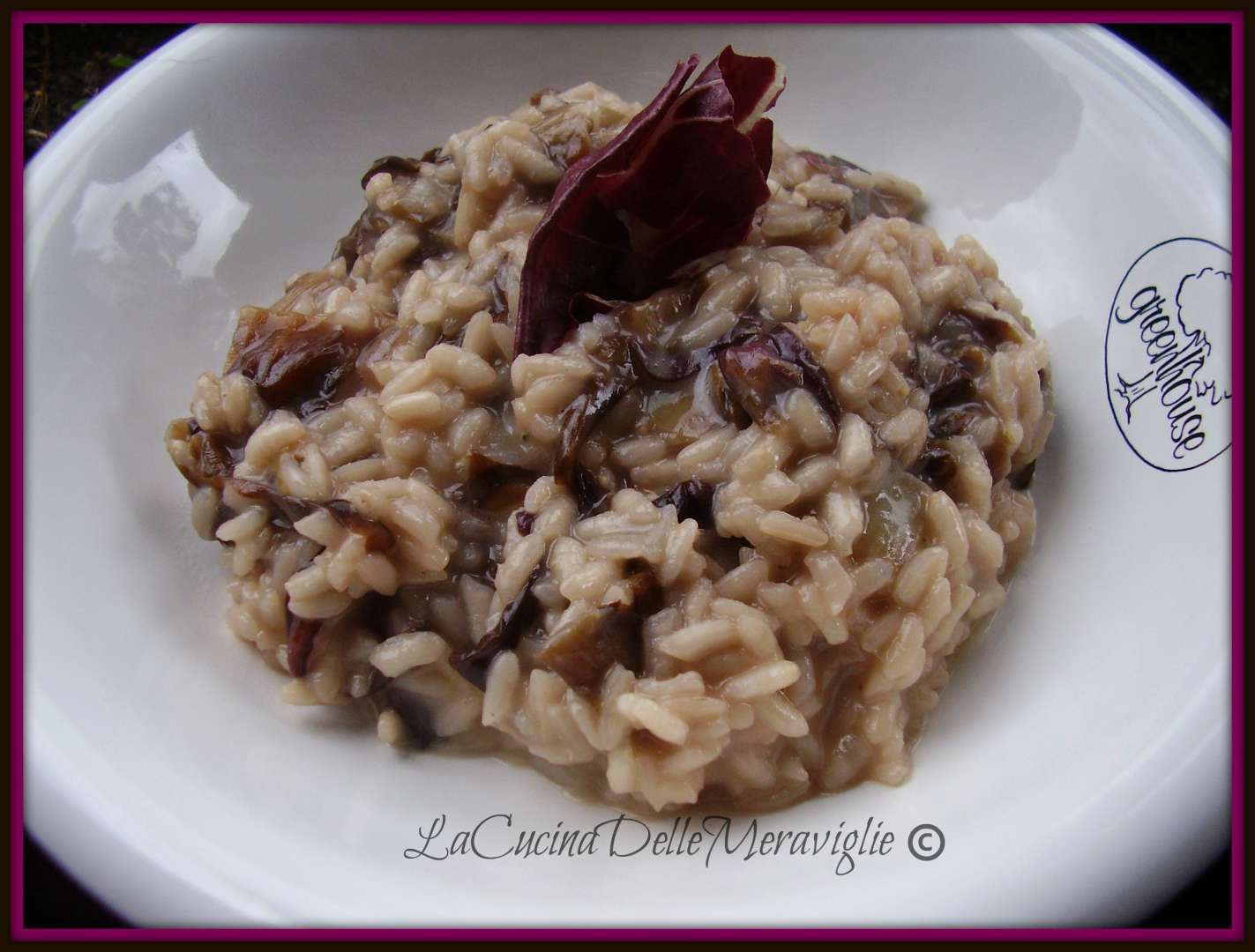 Risotto vegetariano con radicchio e taleggio - Ricetta Petitchef
