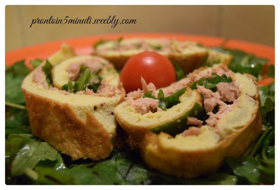 Rotolo di frittata farcito - Ricetta Petitchef