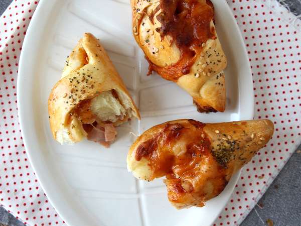 Ricetta rustici con prosciutto e formaggio
