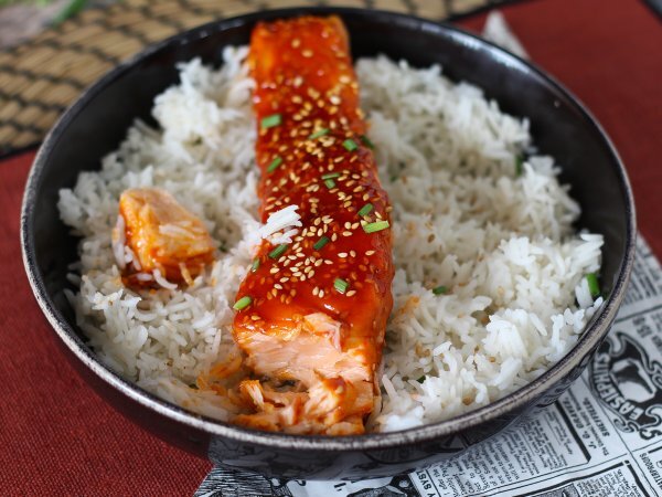 Ricetta salmone coreano con gochujang pronto in 10 minuti