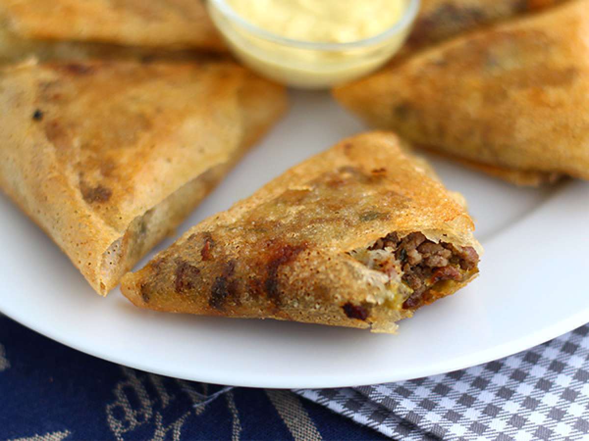 Samosa di carne - Ricetta Petitchef