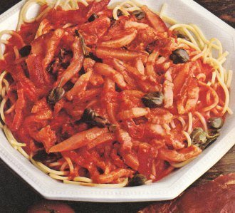 Ricetta spaghetti piccanti alla calabrese