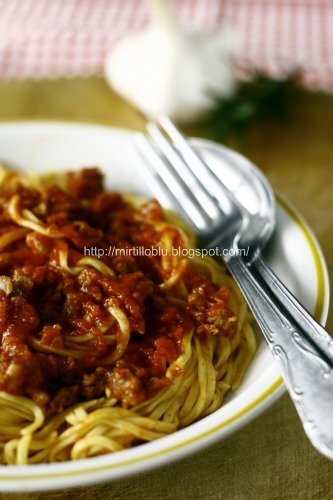 Ricetta tajarin al ragù di salsiccia di bra