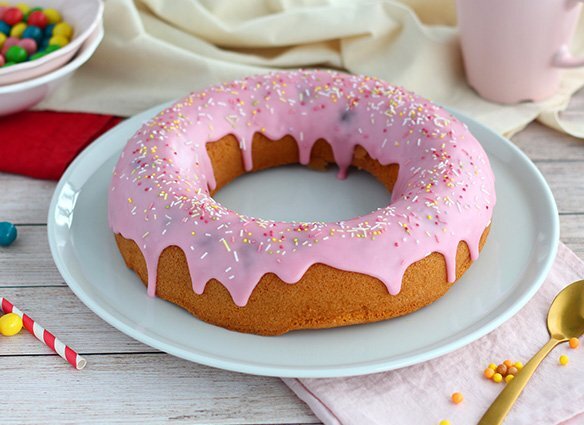 Torta donut - Ricetta Petitchef