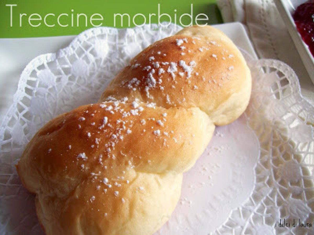 Ricetta treccine morbide semplici e gustose