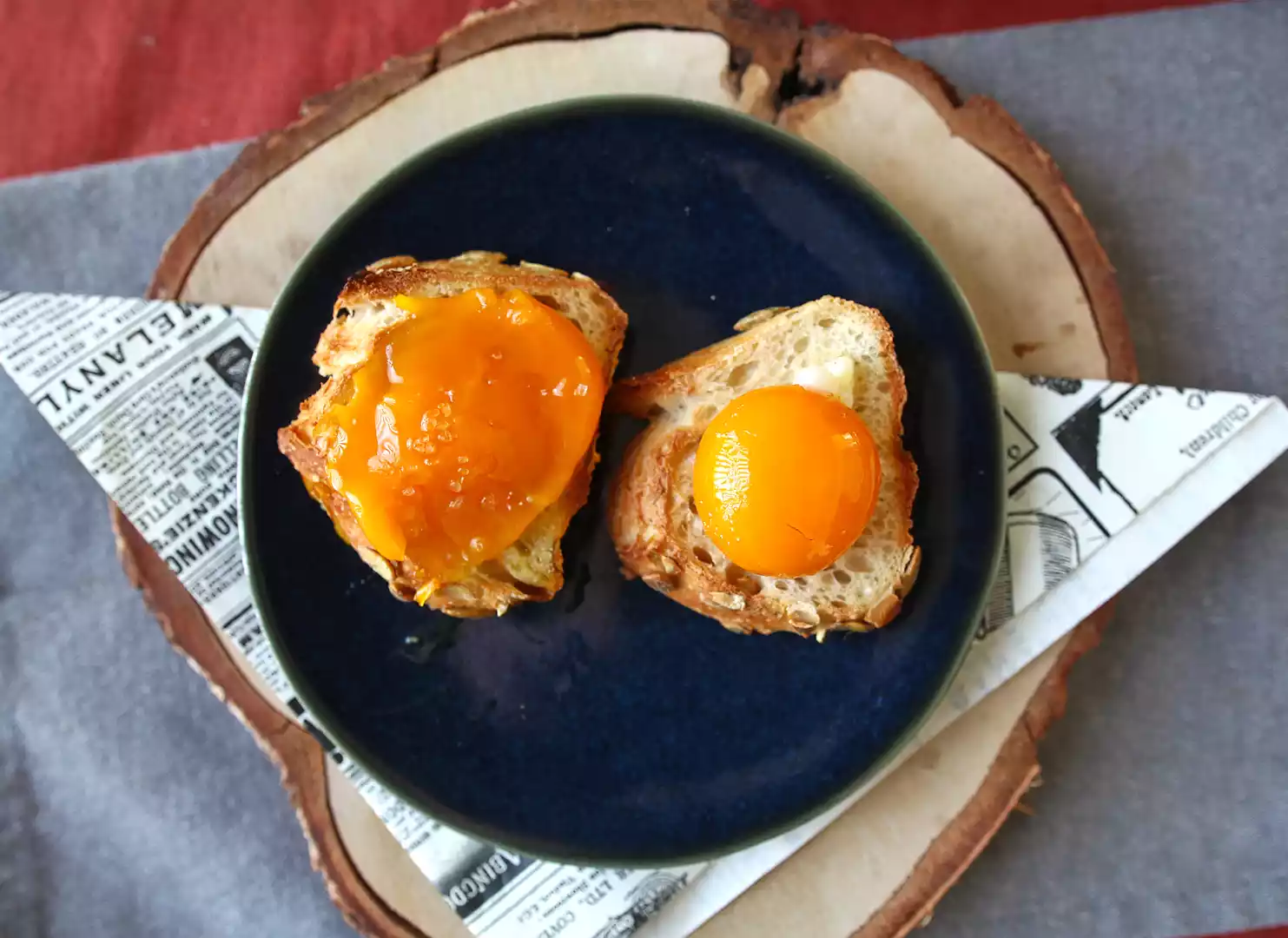 Ricetta: tuorli confit in friggitrice ad aria spalmabili