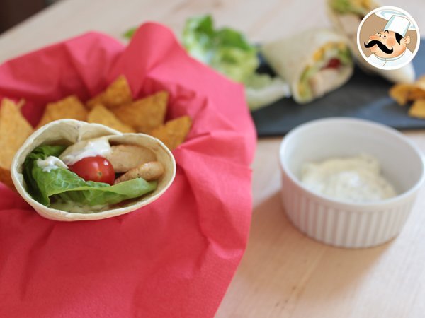 Wrap di pollo - Ricetta Petitchef